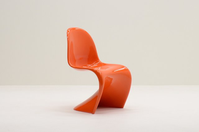 Silla Panton primera edición de Verner Panton para Herman Miller, 1968 ...