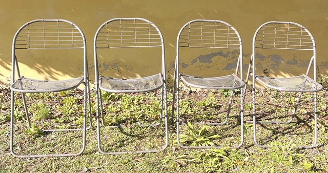 Ted Net Chairs by Niels Gammelgaard fpr Ikea, 1970s, Set of 4 for sale ...