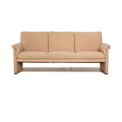 Canapé 3 Places Zento en Tissu Beige de Cor en vente sur Pamono
