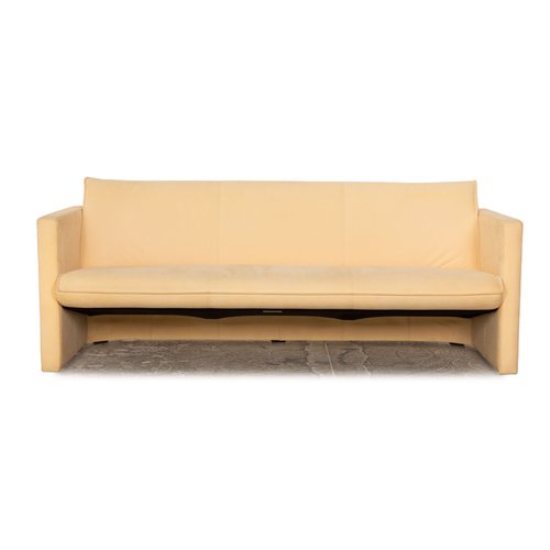 Canapé 3 Places en Tissu Beige de Leolux en vente sur Pamono