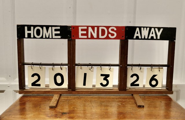 Village Cricket Score Board, 1950s for sale at Pamono