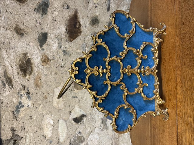 Vintage Rococo Magazine Rack for sale at Pamono