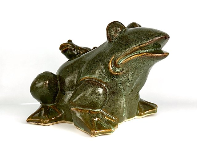 Large Italian Ceramic Frog, 1960s for sale at Pamono