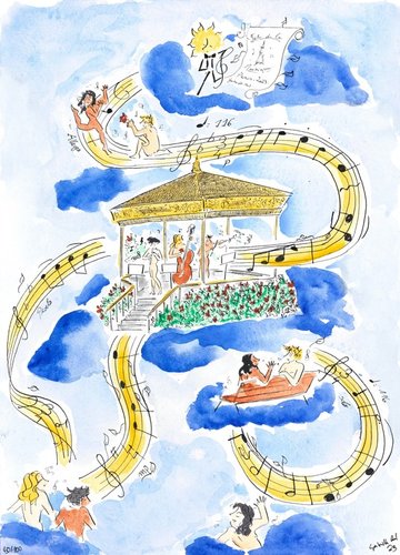 Gabrielle Rul, The Sound of Music, 2023, Druck bei Pamono kaufen