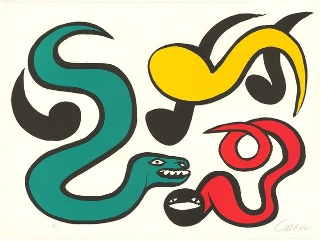 Von Alexander Calder, Colours to Choose., 1975 von Alexander Calder ...