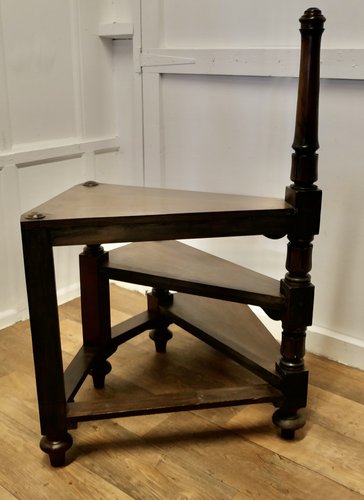 Victorian Spiral Library Steps with Turned Supports for sale at Pamono