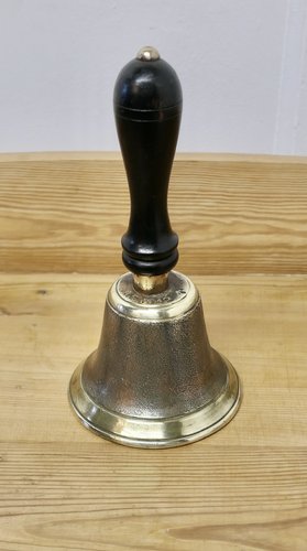 British Military Issue Brass Handbell, 1940s for sale at Pamono