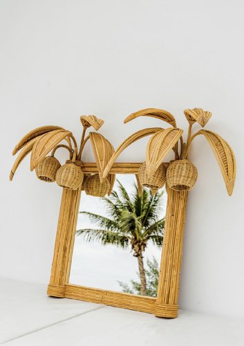 Lightning Coconut Mirror, 2010s for sale at Pamono