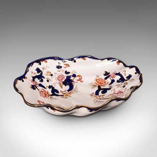 Large Vintage English Shell Shaped Ceramic Fruit Bowl, 1970s for sale ...
