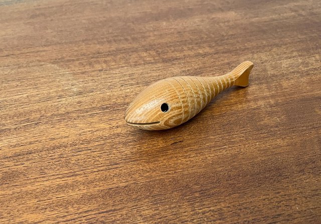 Bauhaus Urfisch Fish Rattle by Hugo Kükelhaus for Hohenfried ...