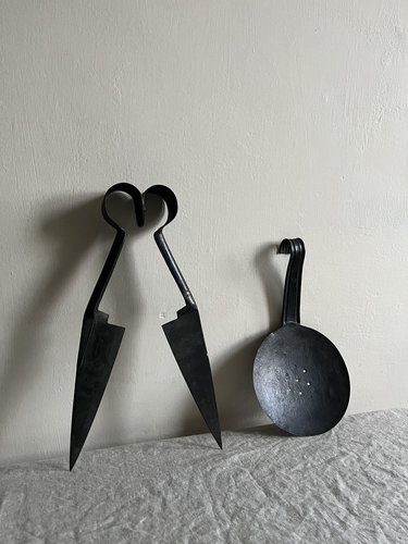 Antique Steel Kitchen Tools, 1890s, Set of 2 for sale at Pamono