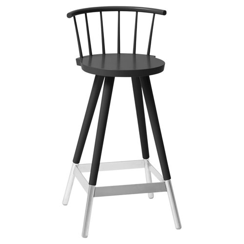 Schwarzer Tupp Barhocker von Storängen Design bei Pamono kaufen