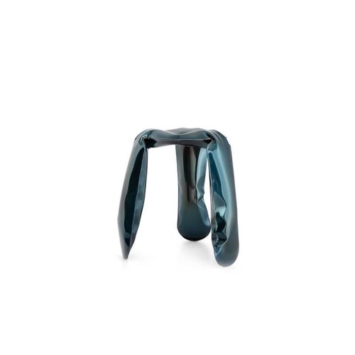 Cosmic Blue Mini Plop Stool by Zieta for sale at Pamono