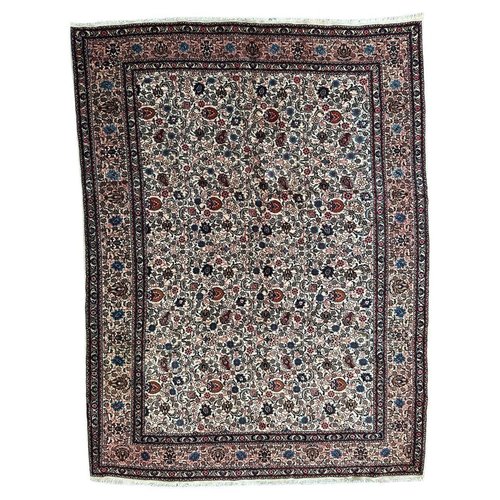 Large Vintage Mashhad Rug, 1970s for sale at Pamono
