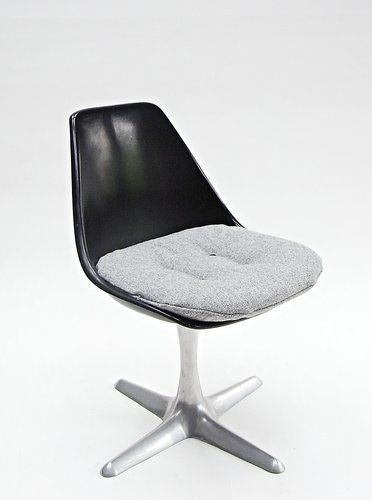 Arkana Shell Chair in Fibreglass with Cushion by Maurice Burke for sale ...