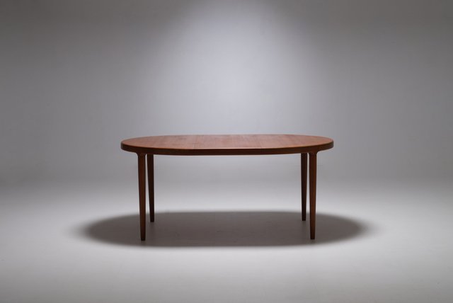 Danish Extendable Teak Dining Table, 1965 for sale at Pamono
