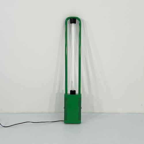 Grüne Uno Neon Lampe von Gian N. Gigante für Zerbetto, 1980er bei ...