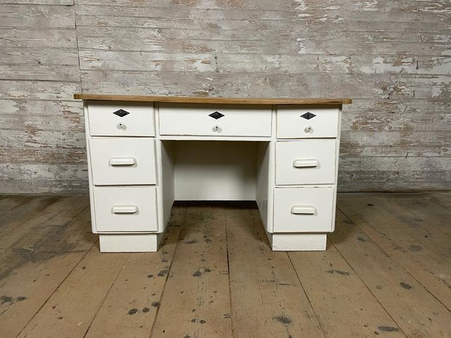 Vintage Desk in Spruce for sale at Pamono