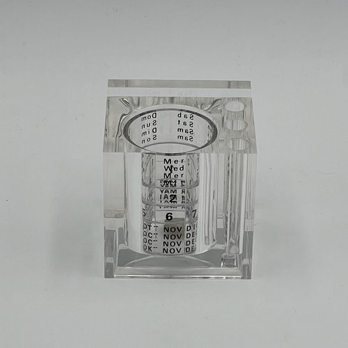Desk Organizer with Calendar by Fabio Manlio Ciocca for Guzzini, 1980s ...