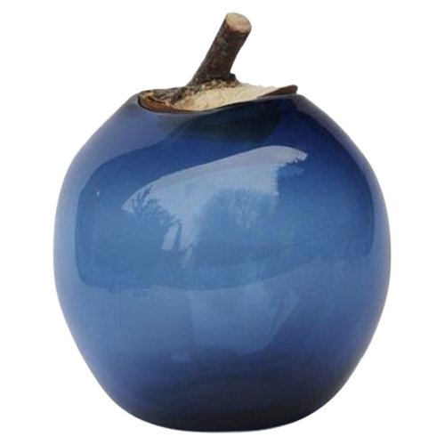 Denim Blue Branch Vase by Pia Wüstenberg for sale at Pamono