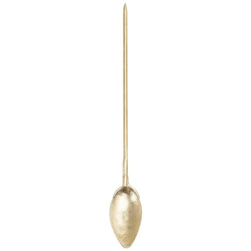 Brass Ligula Spoon by Raquel Vidal and Pedro Paz for sale at Pamono