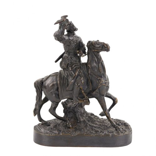 Bronze Sculpture of the Tsars Falconer Model E. Lancer, Russia for sale ...