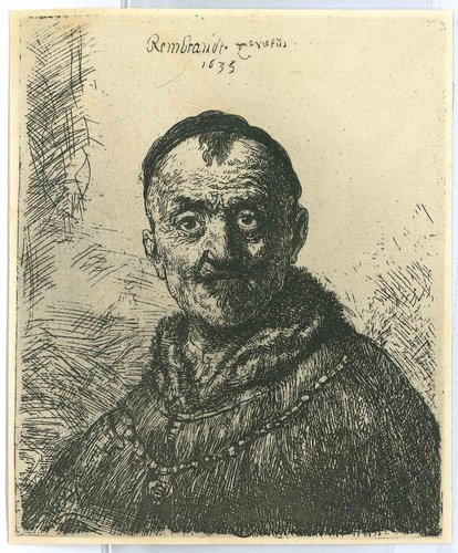 Charles Amand Durand after Rembrandt, The First Oriental Head ...