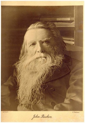 Charles Philip McCarthy, Portrait of John Ruskin, Photograph, 1890s for ...