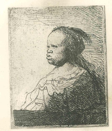 Charles Amand Durand after Rembrandt, The White Arab, 19th Century ...