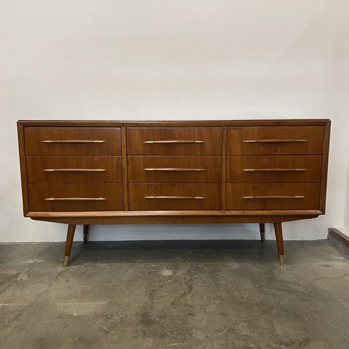 Vintage Chest of Drawers in Teak for sale at Pamono