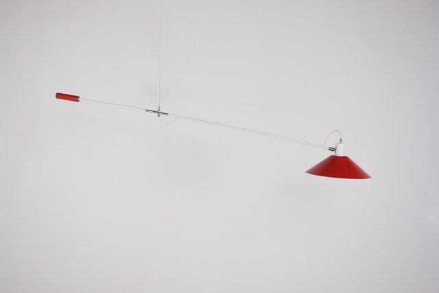 Modernist Pendulum Ceiling Light by J.J.M. Hoogervoorst, 1950s for sale ...