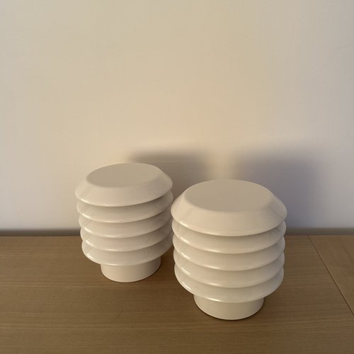 Stove Table Lamps by Elio Martinelli for Martinelli Luce, 1972, Set of ...