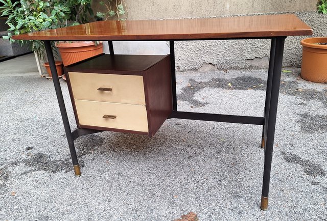 Francesco Giuseppe Desk in Rosewood by Luigi Caccia Dominioni for ...