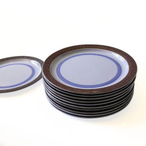 Vintage Keramik Teller von Gabriel, 5 . Set bei Pamono kaufen