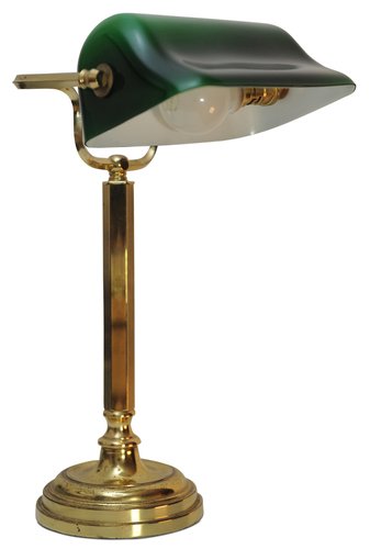 Retro bankers lamp store