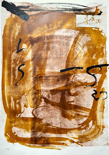 Antoni Tapies, Apparations, Large Signed & Limited Lithograph for sale ...
