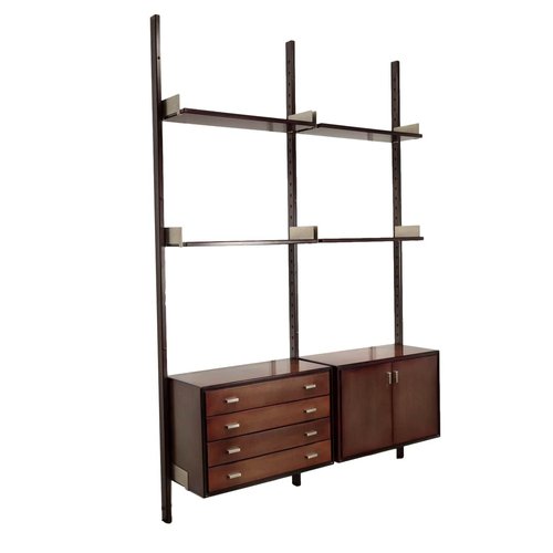 Vintage Italian Bookshelf, 1960s for sale at Pamono