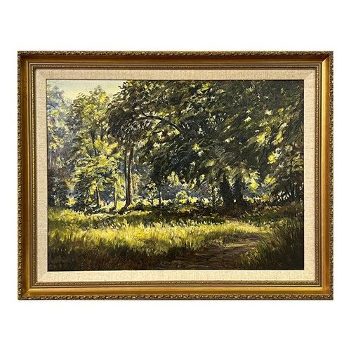 Allan Ardies, Beech Trees with Figures in a National Trust Forest in ...