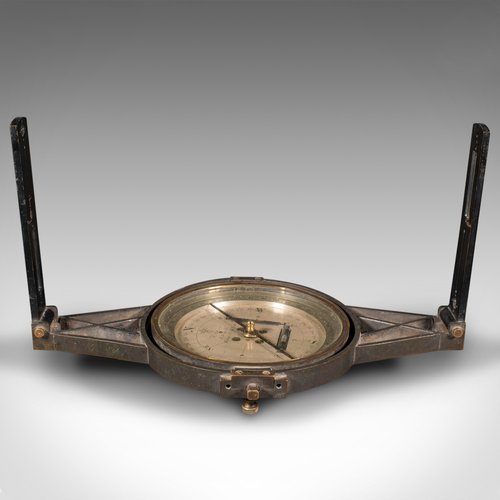English Gimballed Compass in Brass Scientific Instrument, Victorian ...