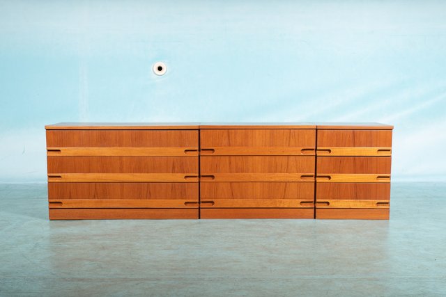 Space Age Modular Chest of Drawers, Set of 3 for sale at Pamono