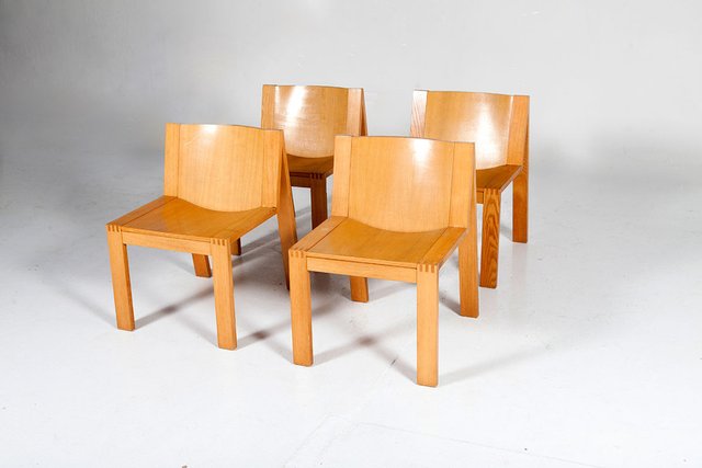 Ash Model Se15 Dining Chairs by Pierre Mazairac & Charles Boonzaaijer ...