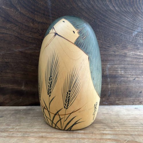 Vintage Grain Stalk Kokeshi Doll by Usaburo, Japan, 1970s for sale at ...