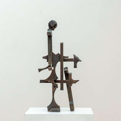 Neil Wood, Modernist Sculpture, 1960s, Steel for sale at Pamono