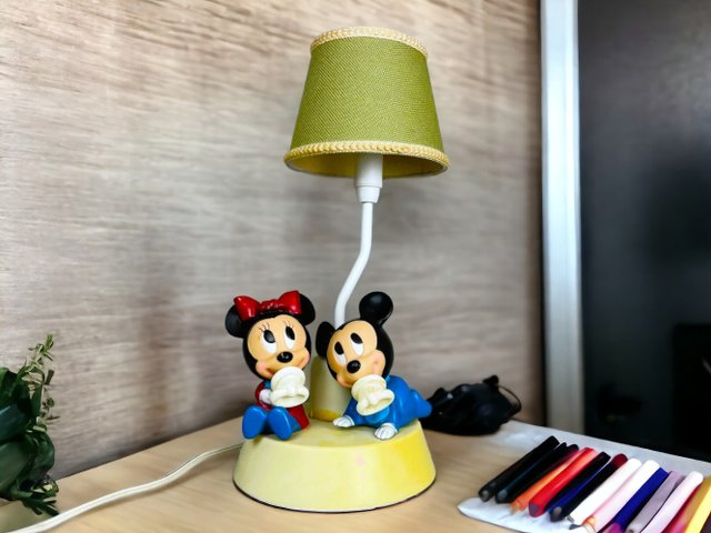 American Mickey Mouse Table Lamp by Walt Disney, 1984 for sale at Pamono