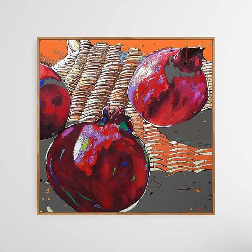 Rafal Gadowski, Granates 10, 2024, Oil on Canvas for sale at Pamono