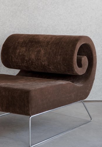 Vintage Snail Chair in Steel for sale at Pamono