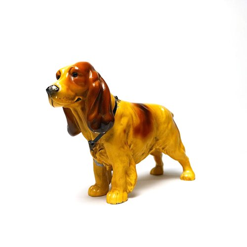 Mid-Century Eternal Match Figure Dog in Metal for sale at Pamono