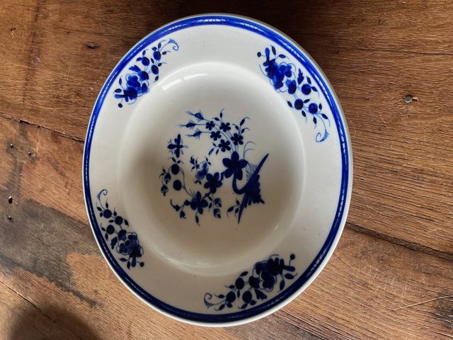 Tournai Deep Plate in Porcelain for sale at Pamono