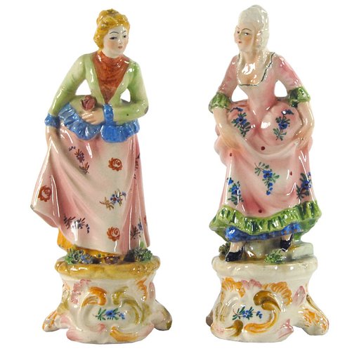 Vintage Italian Figurines from Capodimonte, 1950s. Set of 2, Set of 2 ...