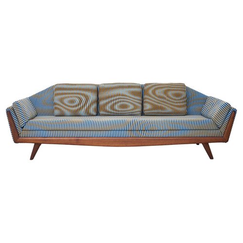 Gondola Sofa aus individuellem Stoff von Case Studies, 1960er bei ...